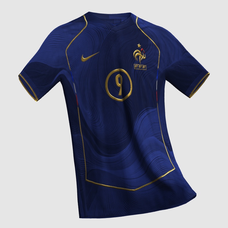 France X Total 90 Home Kit Concept - FIFA Kit Creator Showcase
