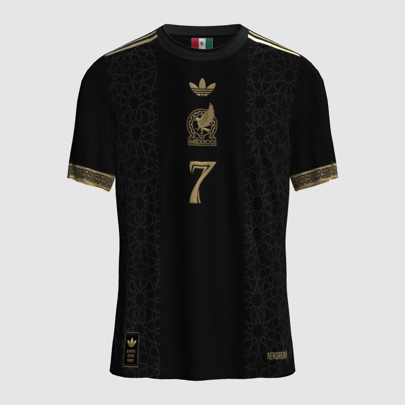 Mexico (GOLD CUP) Home Kit Concept - FIFA Kit Creator Showcase