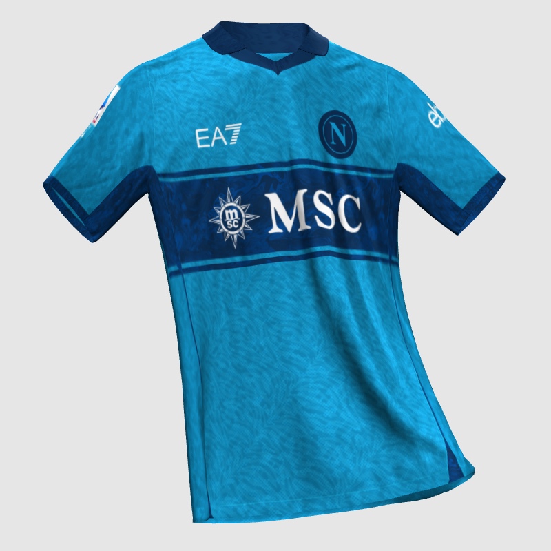SSC Napoli Home Kit 2025/26 - FIFA Kit Creator Showcase
