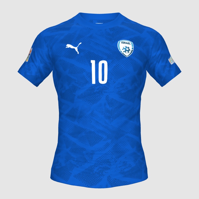 Israel National Team home (concept) - FIFA Kit Creator Showcase