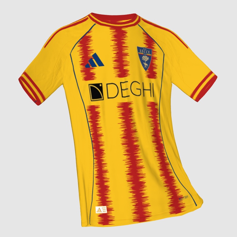 US Lecce x Adidas 2025/26 Home Concept - FIFA Kit Creator Showcase