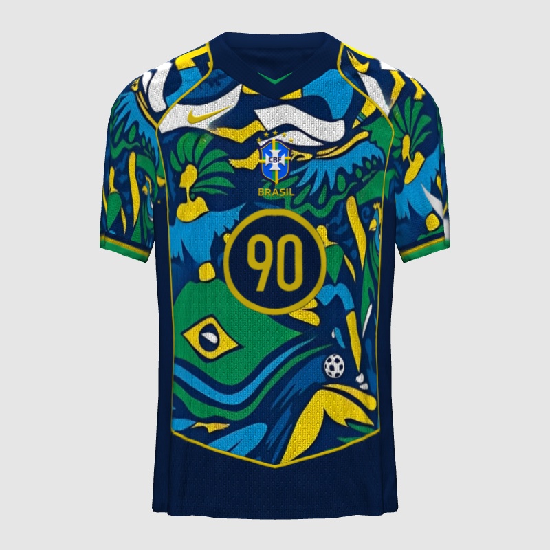 Brazil x Nike Total 90 Concept (JMFK Remix) - FIFA Kit Creator Showcase