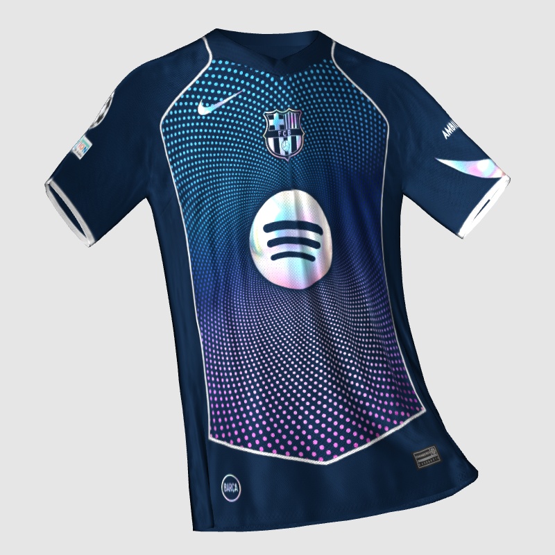 Barcelona | Fourth T90 Concept Kit - FIFA Kit Creator Showcase