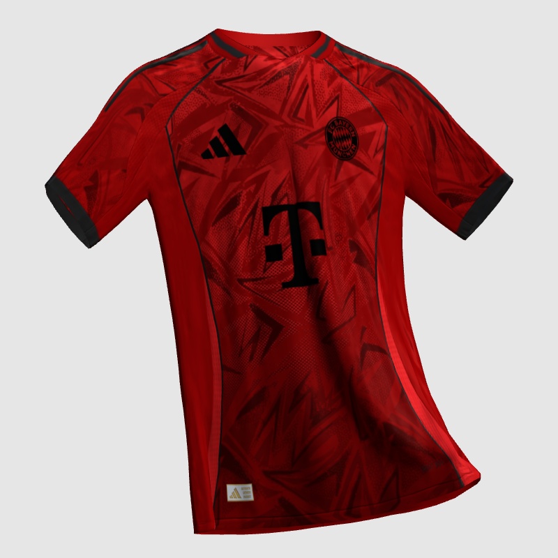Bayern Munich 2025-26 Home Kit concept - FIFA Kit Creator Showcase