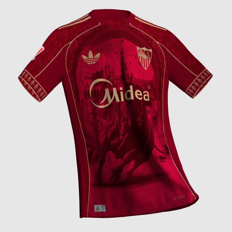 Sevilla FC | Adidas Away Kit - FIFA Kit Creator Showcase