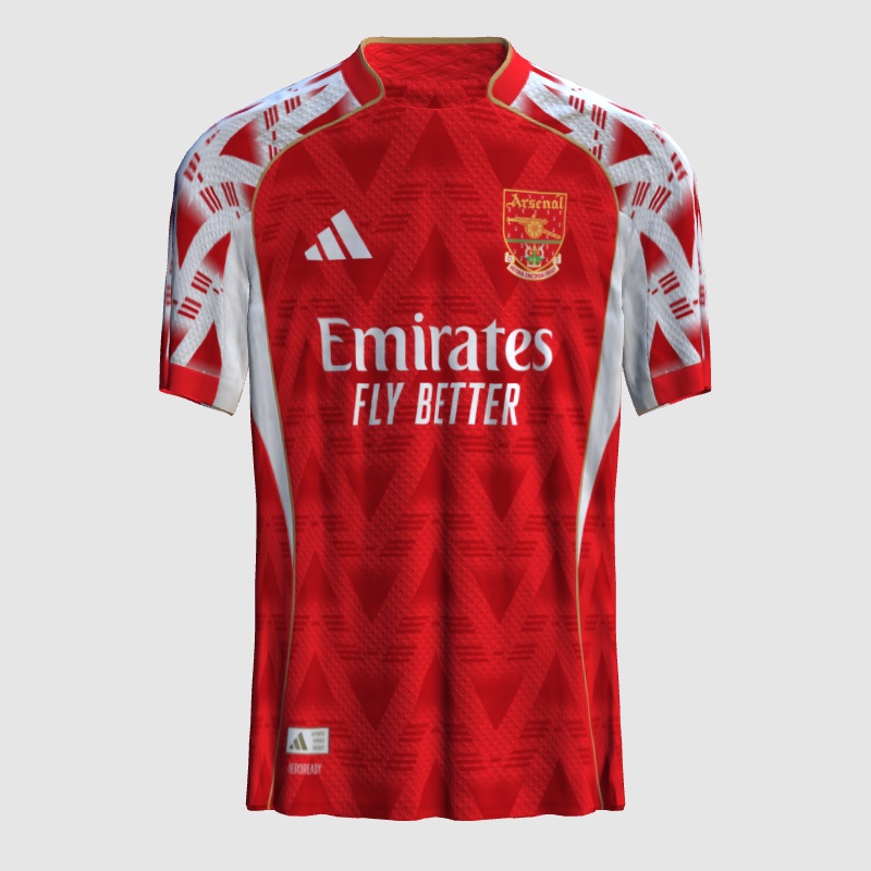 Arsenal 2025-26 Home Concept - FIFA Kit Creator Showcase