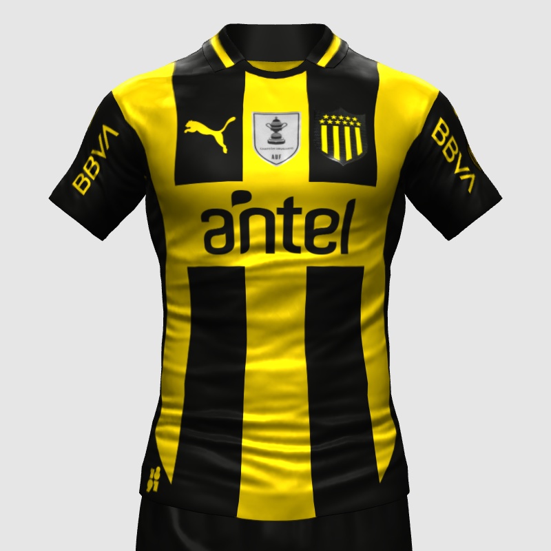 C.A Peñarol 2025 | PUMA HOME KIT (Fedde70) - FIFA Kit Creator Showcase