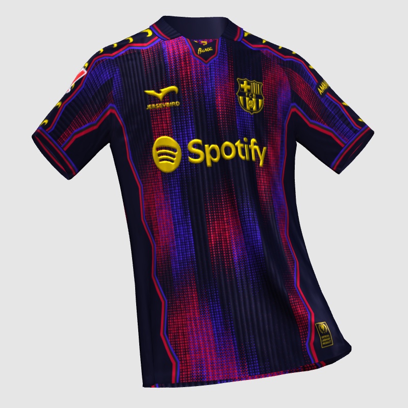 FC Barcelona X JeresyBird Away Kit Concept - FIFA Kit Creator Showcase