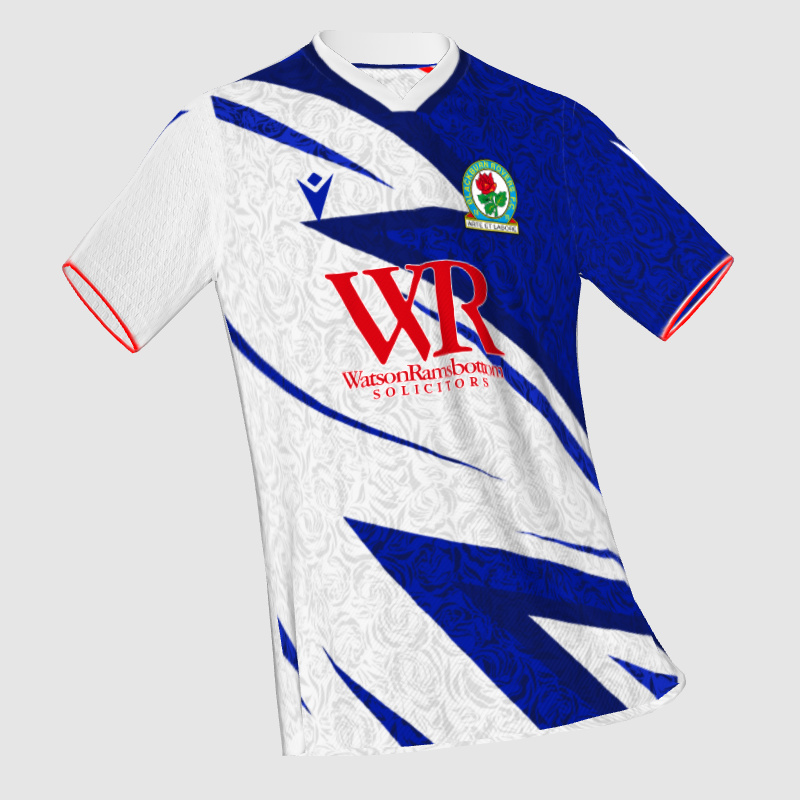 Blackburn Rovers Home Kit Concept - FIFA Kit Creator Showcase