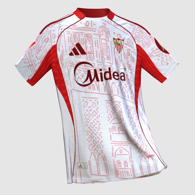 Sevilla x Adidas Home Kit Concept - FIFA Kit Creator Showcase