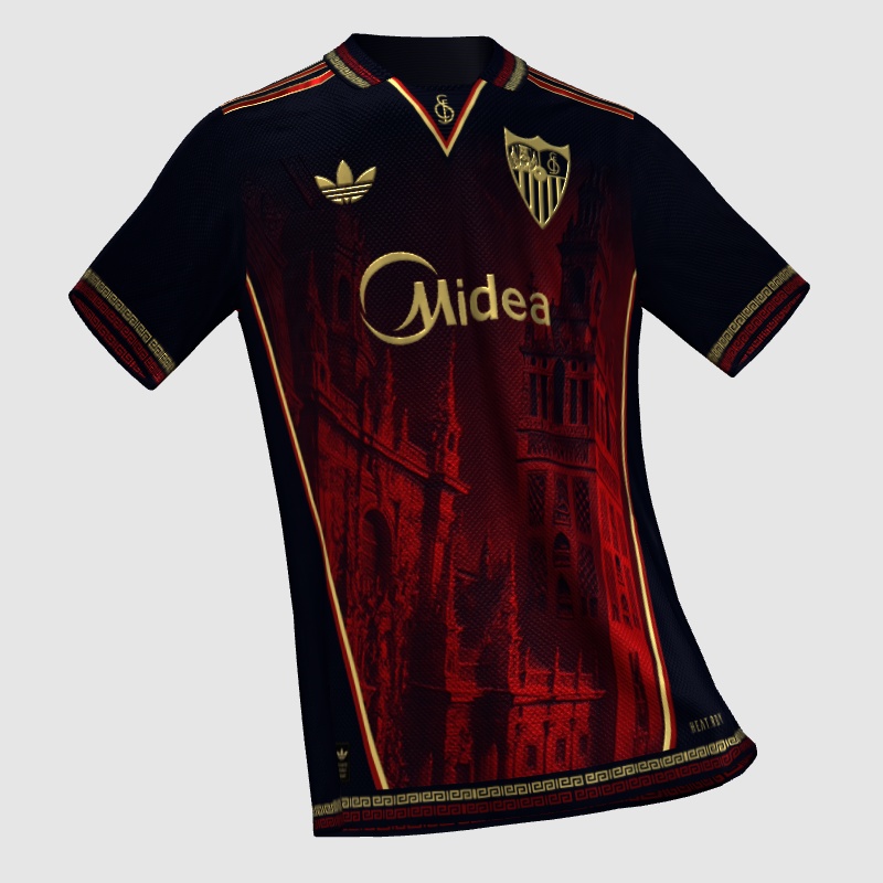 Sevilla Adidas "Caterdral" Third Kit - FIFA Kit Creator Showcase