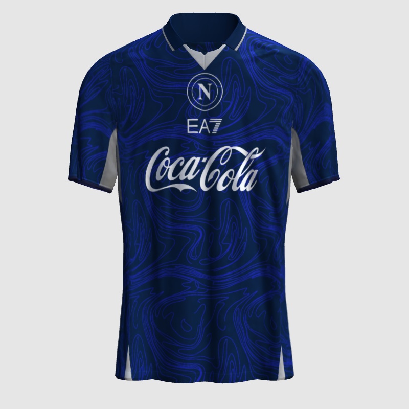 Napoli Training Kit for Season 2025-2026 - FIFA Kit Creator Showcase