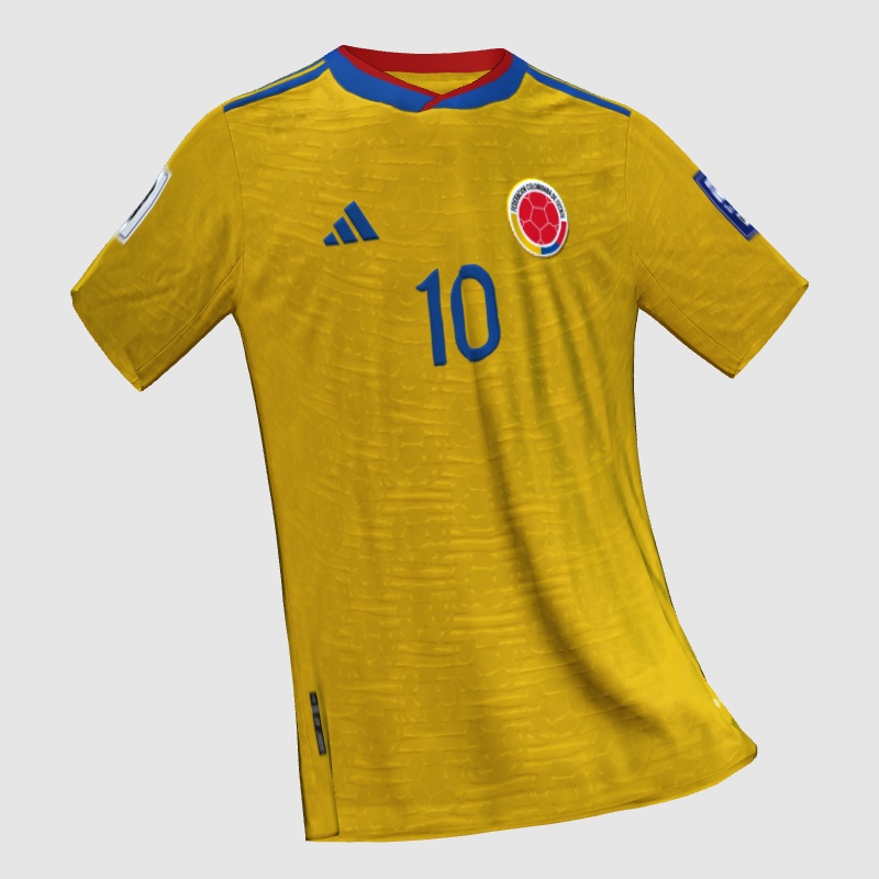 Colombia x Adidas - Concept 2026 - Home Kit - FIFA Kit Creator Showcase