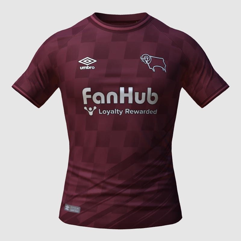 25/26 Derby County Away Kit - FIFA Kit Creator Showcase