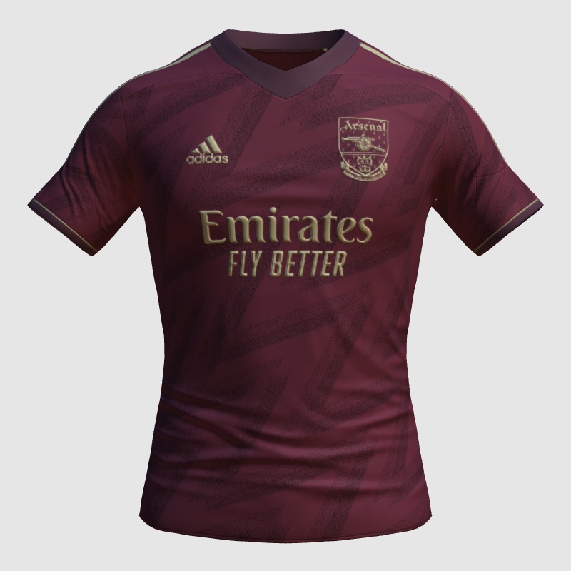 Arsenal 2001 Home Kit Idea - FIFA Kit Creator Showcase
