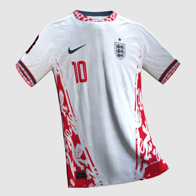 England Home Kit Concept 2026 - FIFA Kit Creator Showcase