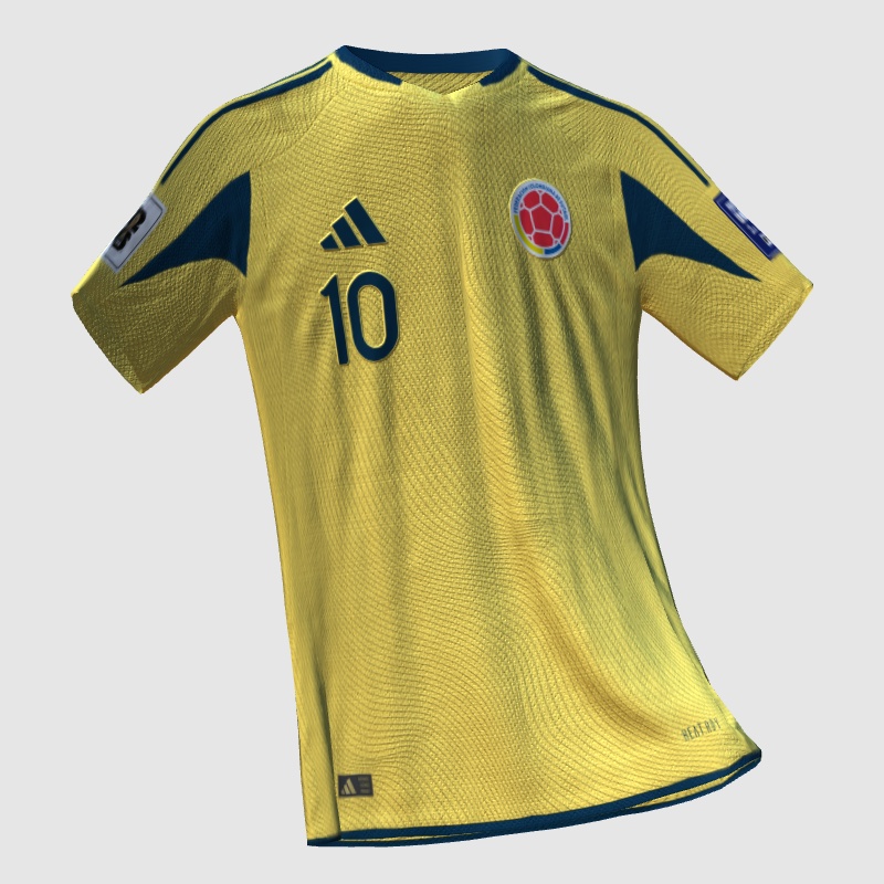 Colombia World Cup 2026 Home Concept - FIFA Kit Creator Showcase