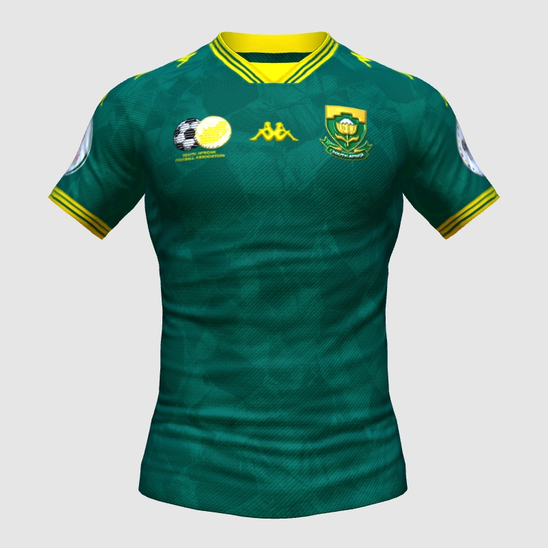 South Africa x Kappa Away Concept Kit - FIFA Kit Creator Showcase