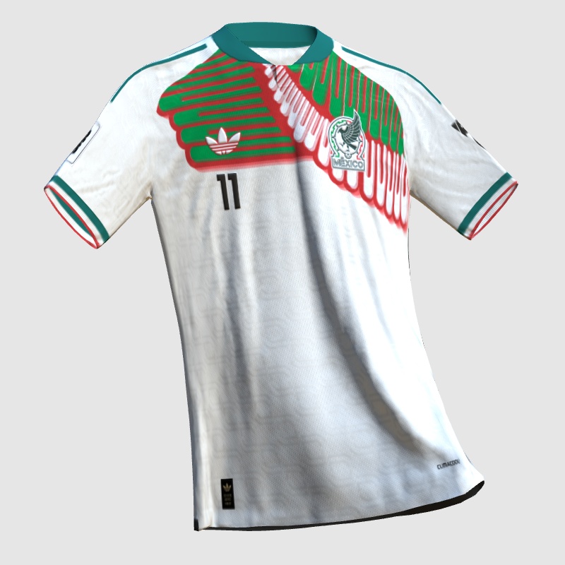 Mexico Away 26/27 Concept Kit | 4adrian - FIFA Kit Creator Showcase