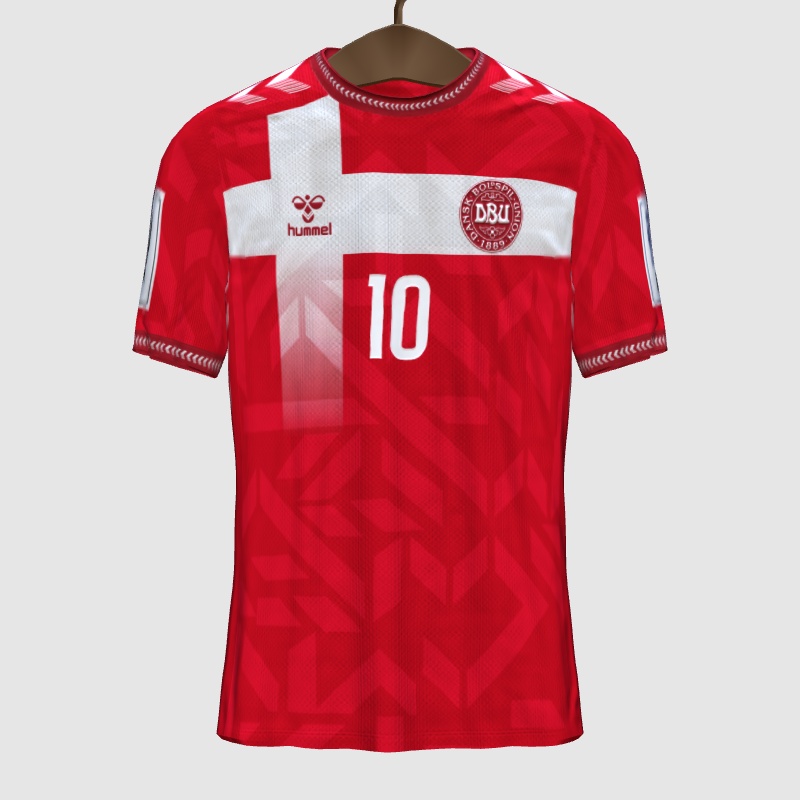 Denmark Home Shirt Concept - FIFA Kit Creator Showcase