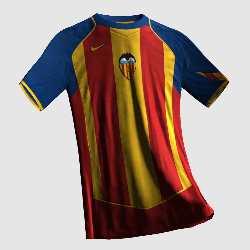 CF Valencia 2025-26 Away Kit - FIFA Kit Creator Showcase