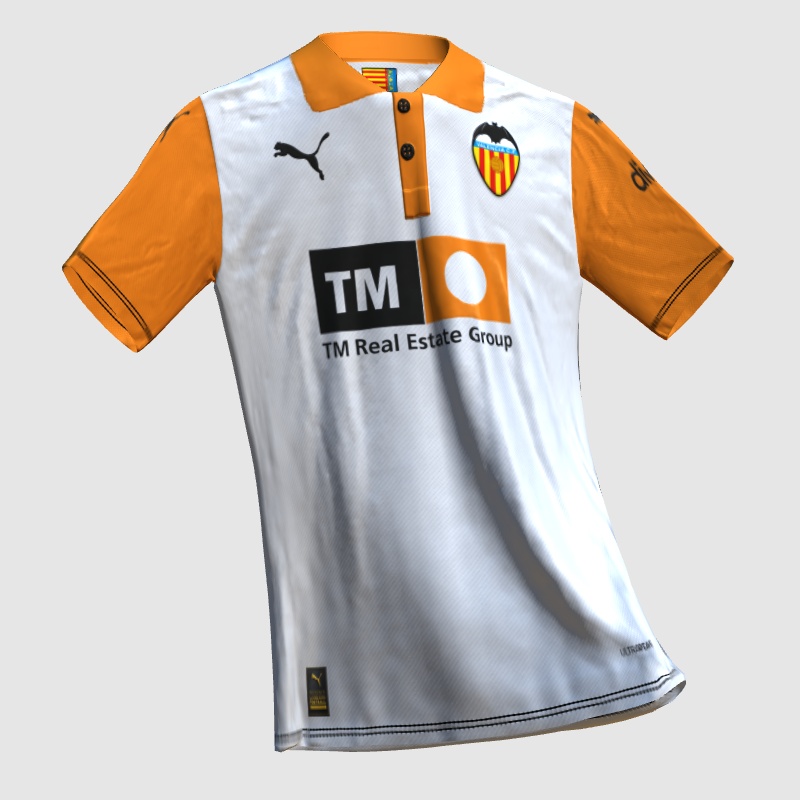 Valencia CF X Puma 2025/26 Home Kit Concept - FIFA Kit Creator Showcase