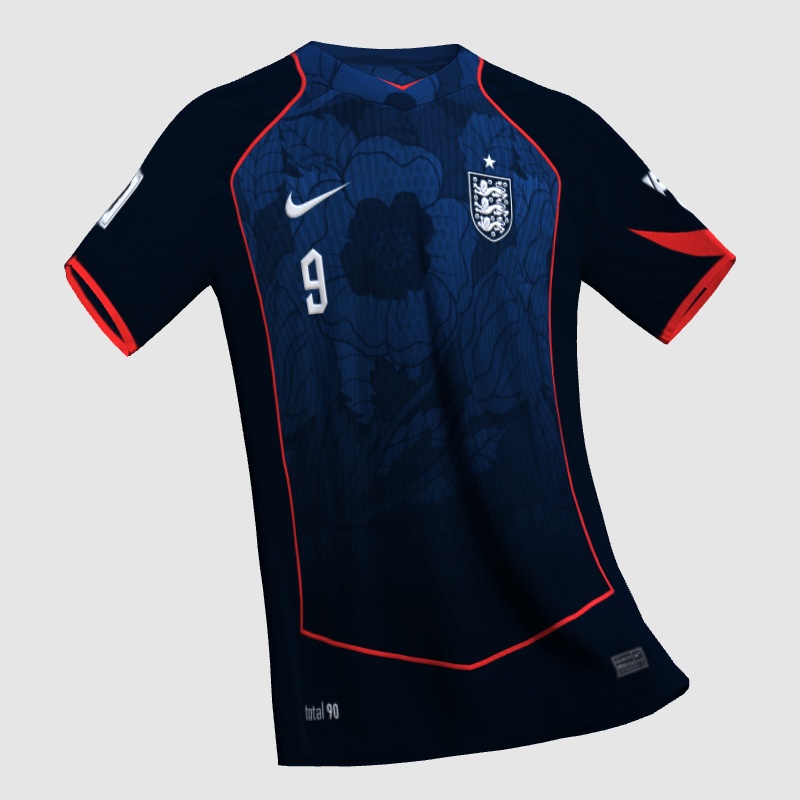 England Away Kit Total 90 26/27 | 4adrian - FIFA Kit Creator Showcase