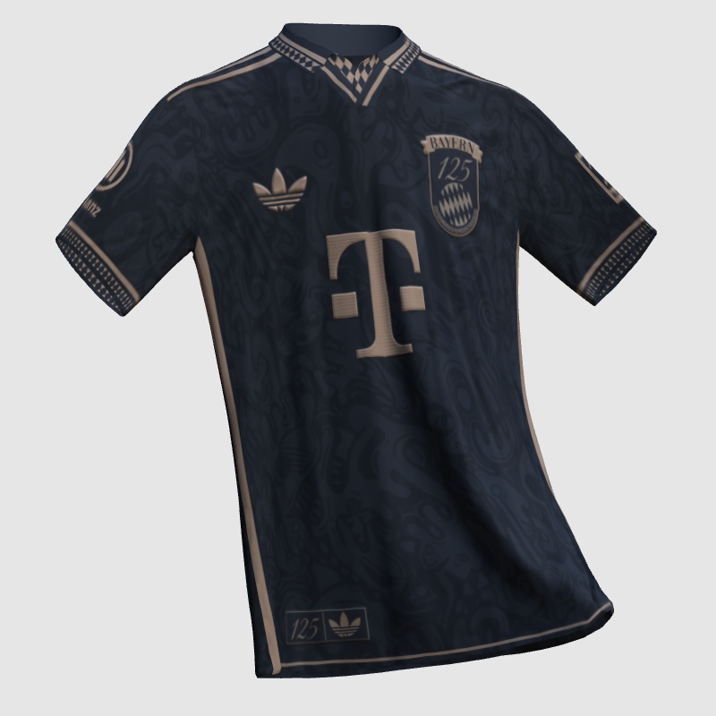 FC Bayern Munich "125 Jahre Bayern" 24-25 kit -MJ - FIFA Kit Creator ...