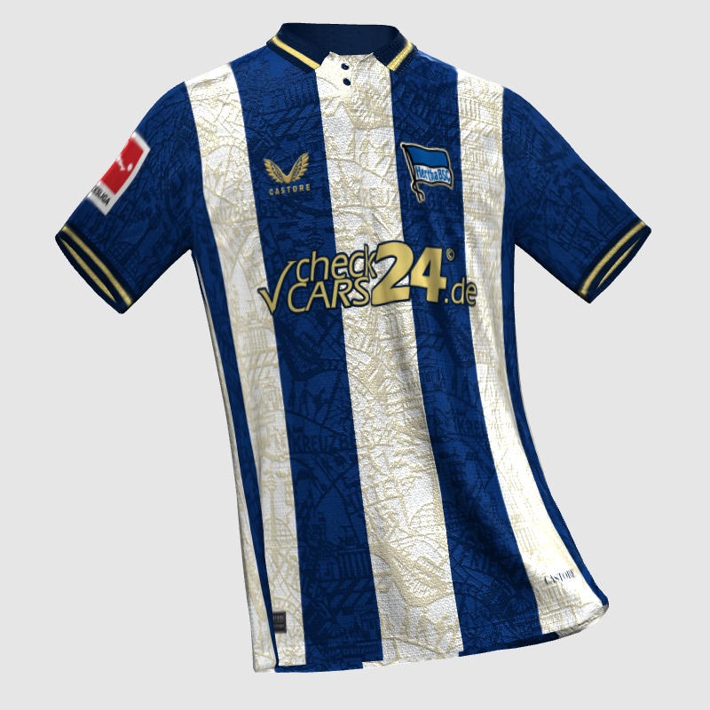 Hertha Berlin X Castore Kit Concept - FIFA Kit Creator Showcase