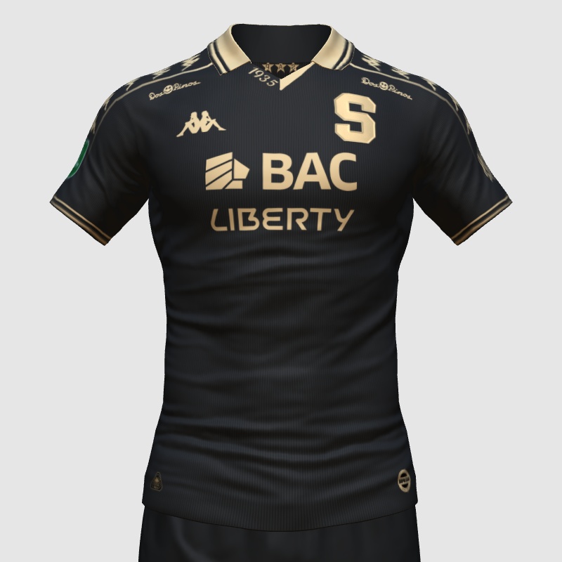 Deportivo Saprissa x Kappa third kit 2025-2026 - FIFA Kit Creator Showcase