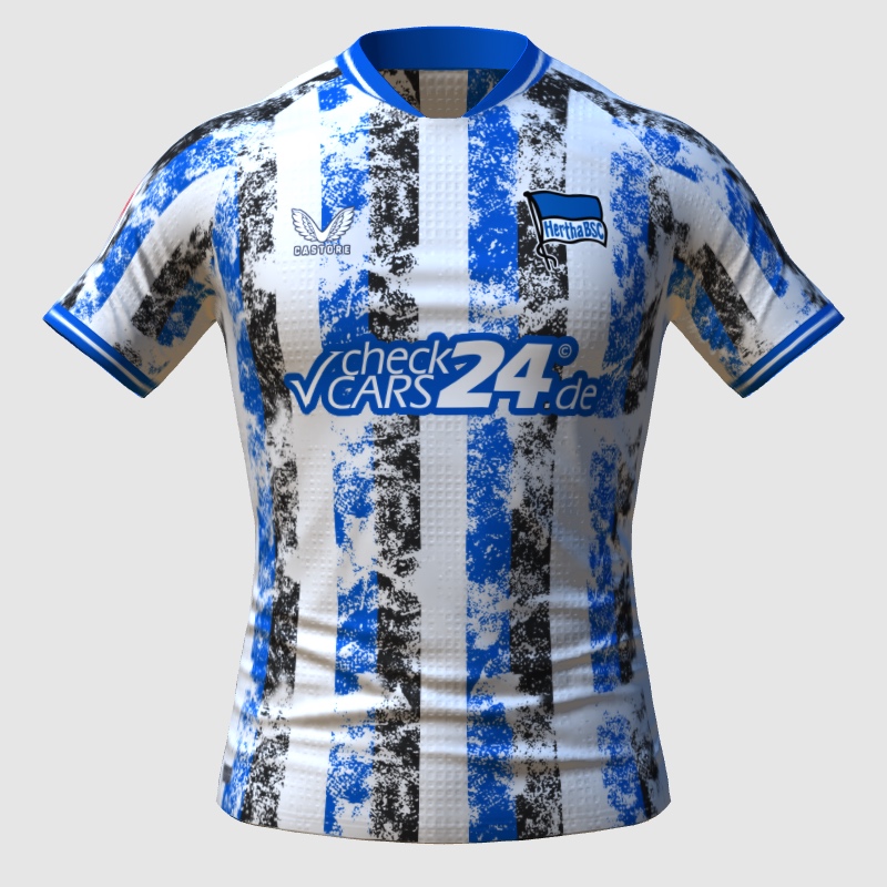 Hertha BSC Castore Kit “HA HO HE” - FIFA Kit Creator Showcase