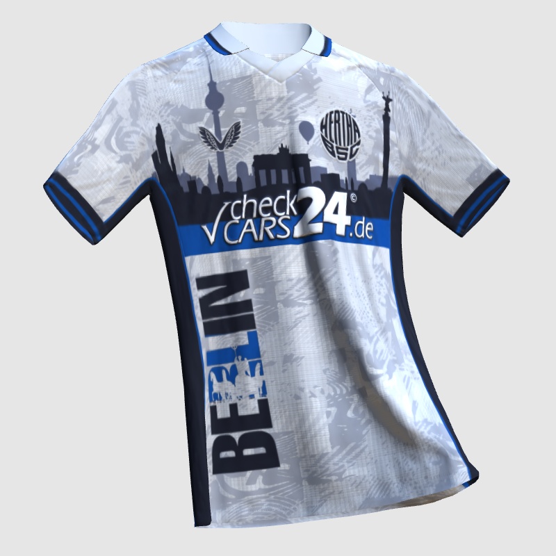 Castore X Hertha Berlin "Reichstadt" - FIFA Kit Creator Showcase