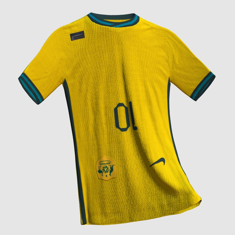 Australia Home 2025-26 - FIFA Kit Creator Showcase
