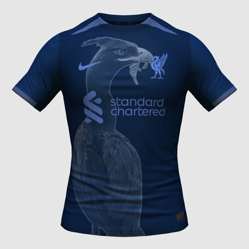Liverpool Third Kit Blue Liver (concept*) - FIFA Kit Creator Showcase