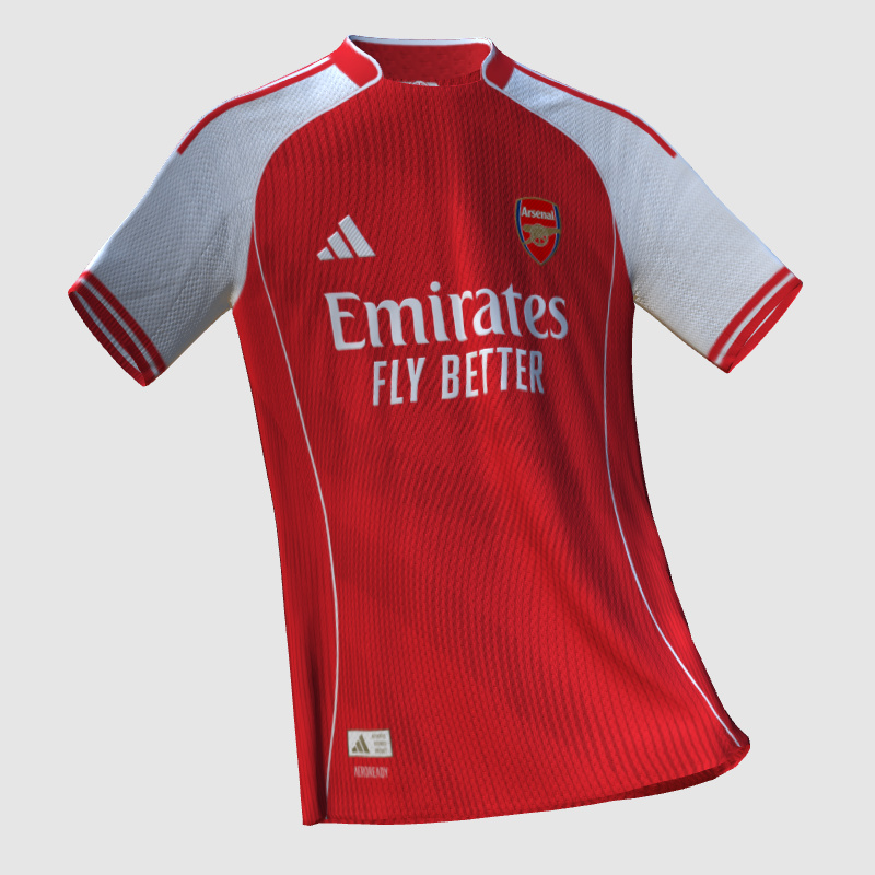 Arsenal Home Kit Concept. - FIFA Kit Creator Showcase