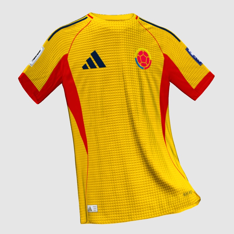 Predicción Camiseta de Colombia 2025 - FIFA Kit Creator Showcase