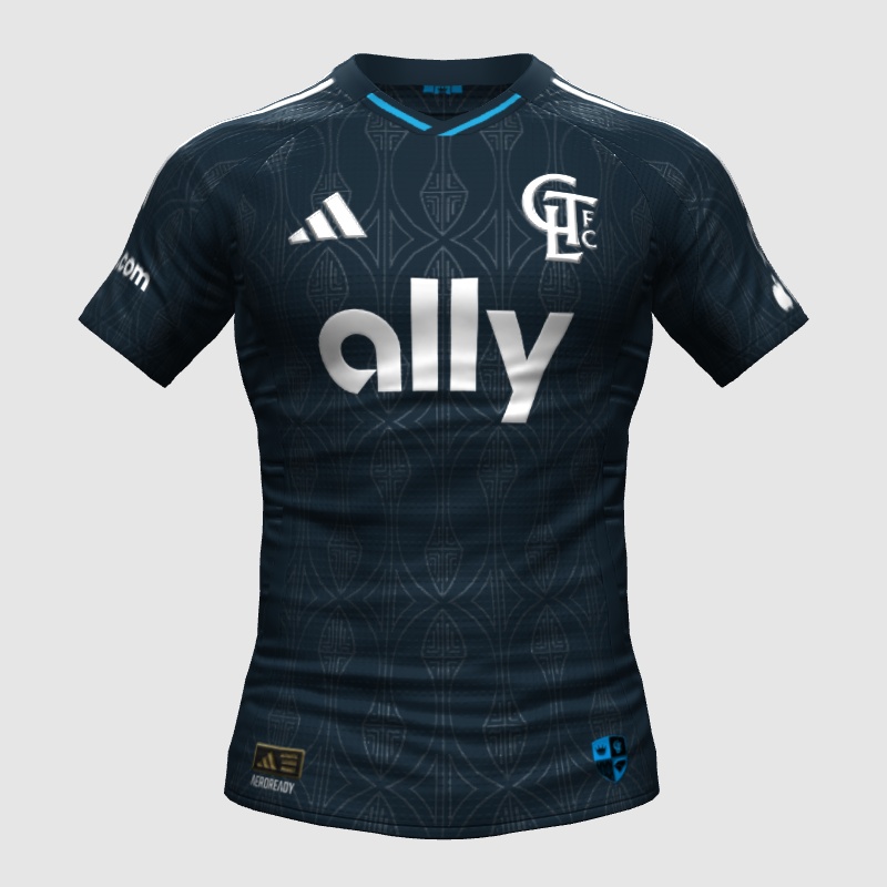 Charlotte Football Club 2025 Away Authentic - FIFA Kit Creator Showcase