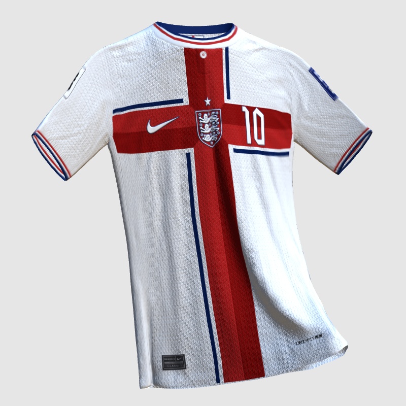 England Home Kit Concept 25/26 - FIFA Kit Creator Showcase