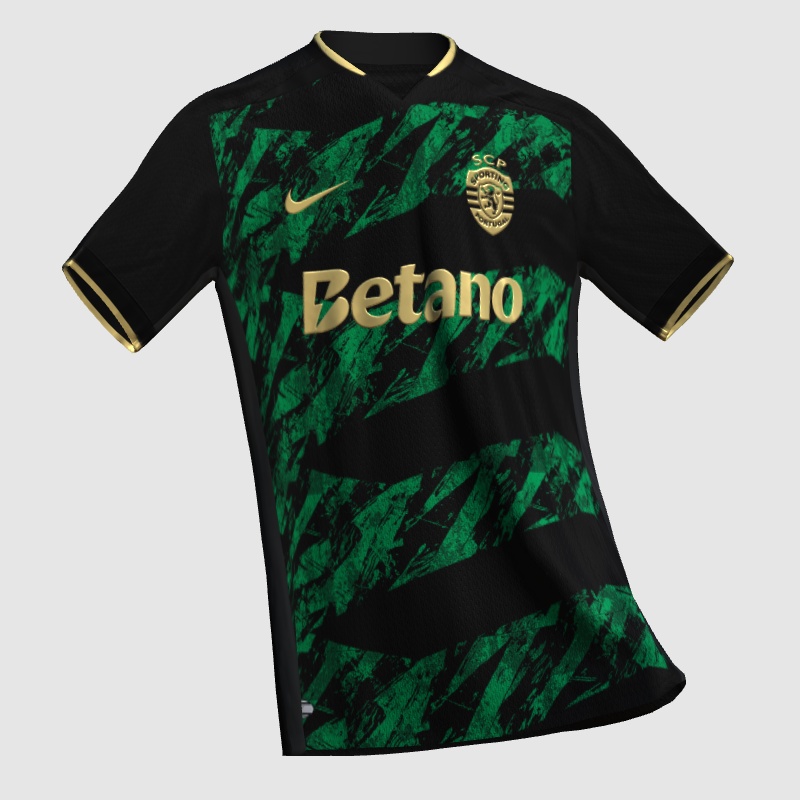 Sporting CP "glory" third kit concept - FIFA Kit Creator Showcase