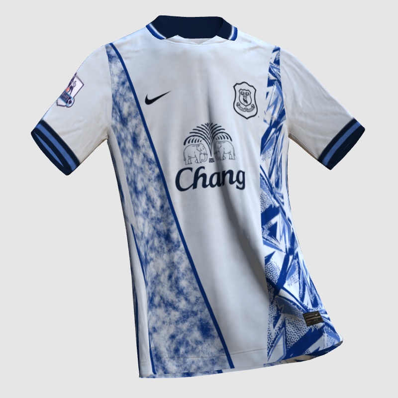 Everton Nike Concept Based On 1995 Away - FIFA Kit Creator Showcase