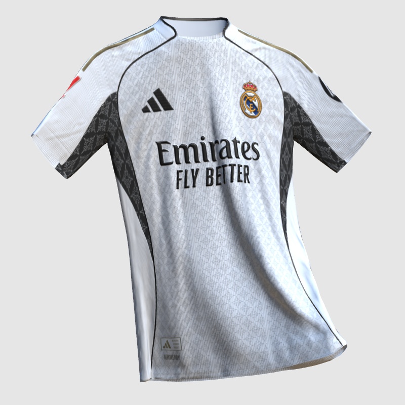 Real Madrid 25/26 Home Kit Concept - FIFA Kit Creator Showcase