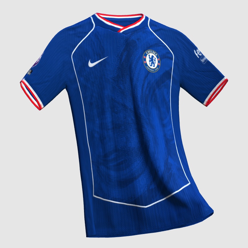 Chelsea x Nike 25/26 Home - FIFA Kit Creator Showcase