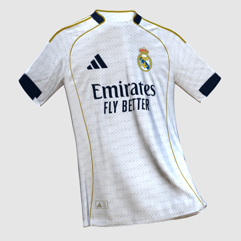 Real Madrid home kit 2025/26 - FIFA Kit Creator Showcase