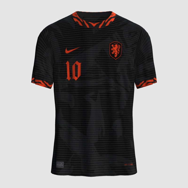 Netherlands Away Kit Concept-1V WC 2026 - FIFA Kit Creator Showcase
