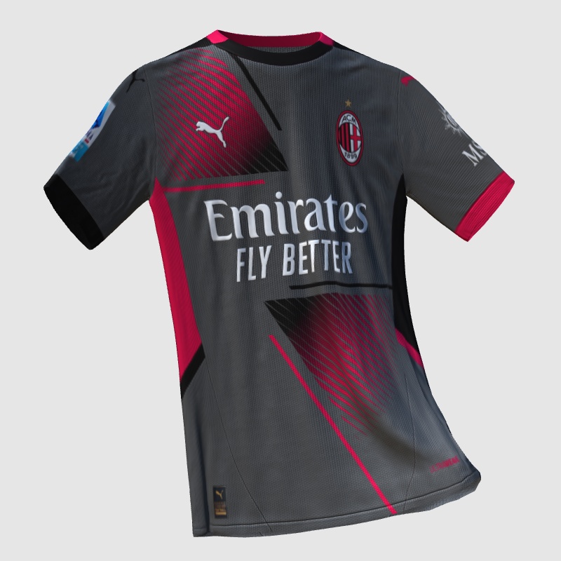 AC Milan Third Concept - FIFA Kit Creator Showcase