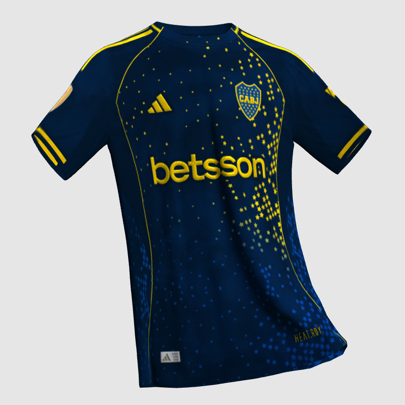 CA Boca Juniors 25/26 3rd "Fixed" - FIFA Kit Creator Showcase