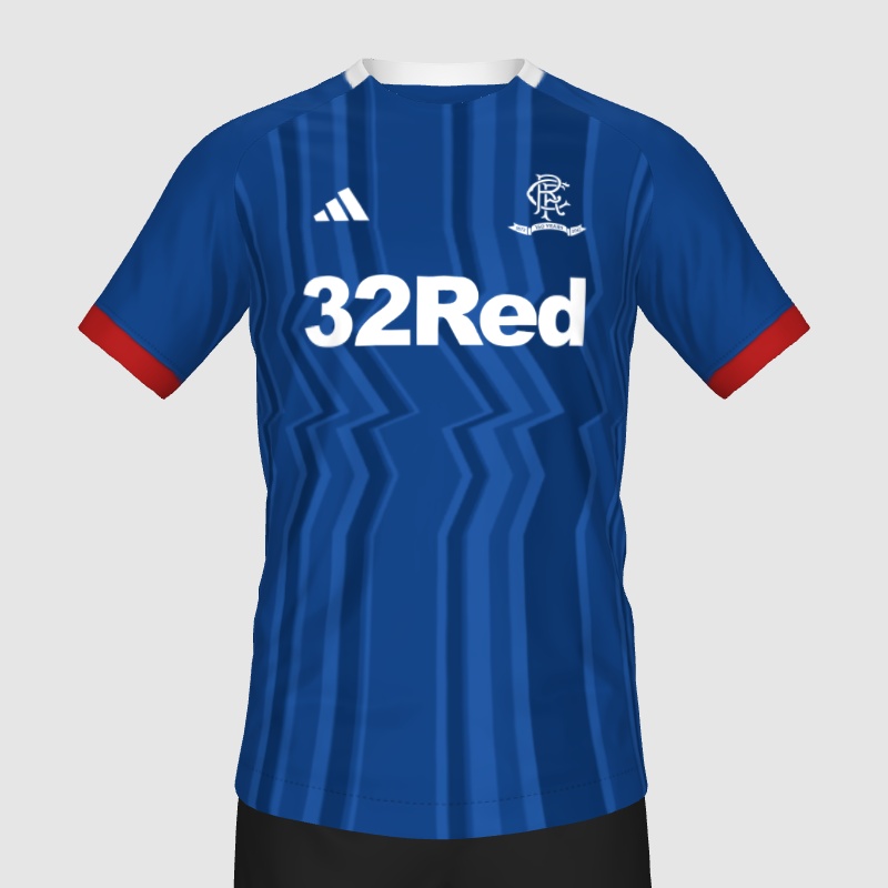 Rangers concept home kit - FIFA Kit Creator Showcase