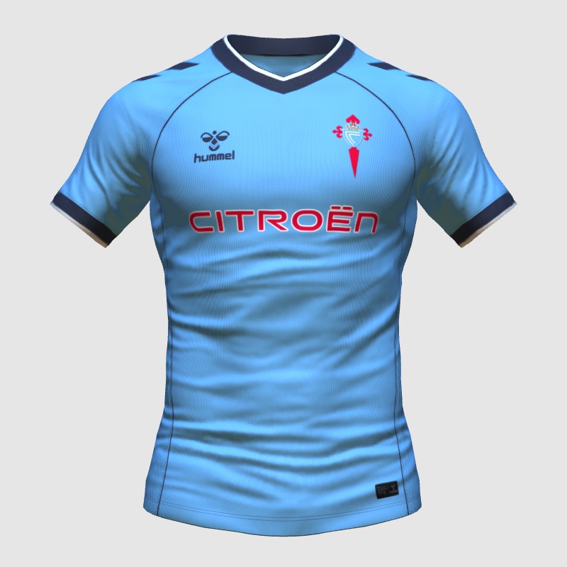 RC Celta de Vigo home kit - FIFA Kit Creator Showcase