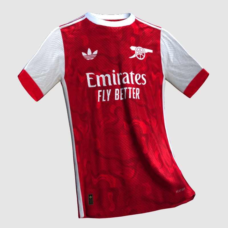 Arsenal home kit concept Custom pattern - FIFA Kit Creator Showcase