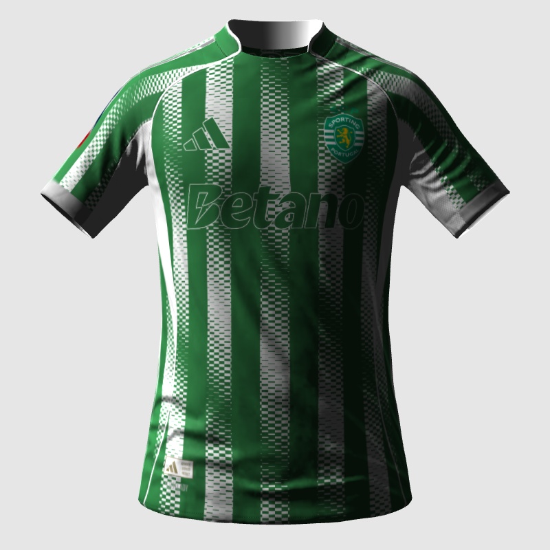 Sporting Portugal (SCP) 25/26 Home Concept - FIFA Kit Creator Showcase